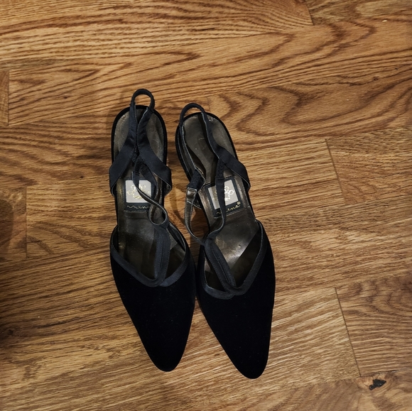 Nina | Shoes | Womens Felt Dress Heels | Poshmark